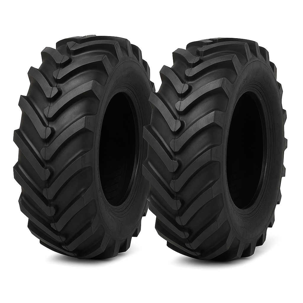 2 New 23.1-26 R1 Tractor Tires 23.1x26 12 Ply Heavy Duty Lug Skidder P ...