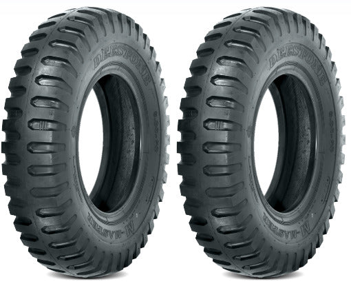 2- 6.00-16 Deestone D501 Military- 6.00x16 Tires 60016 Light/Military ...