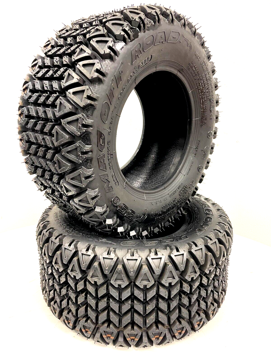 Two-16x6.50-8 4 Ply OTR 350 Mag Off Road 16x650-8 Lawn Garden ATV/UTV ...