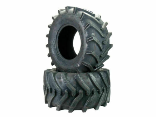2- 26x12.00-12 Lawn Trac Lug OTR Traction Tires 4 ply Heavy Duty LawnM ...